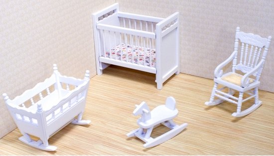 Victoriaans poppenhuis kinderkamer meubels | bol