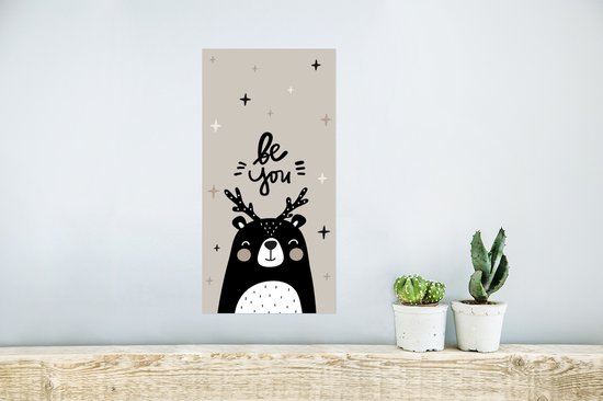 Poster Quotes - Be you - Spreuken - Baby - Hert - Kids - Kinderen ...