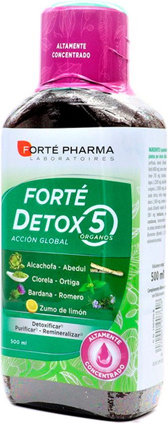 Digestive supplement Forté Pharma Forté Detox 500 ml | bol