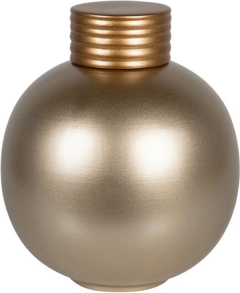 Vaas keramiek – vaas Gold Lady, bol – vaas goud | bol.com