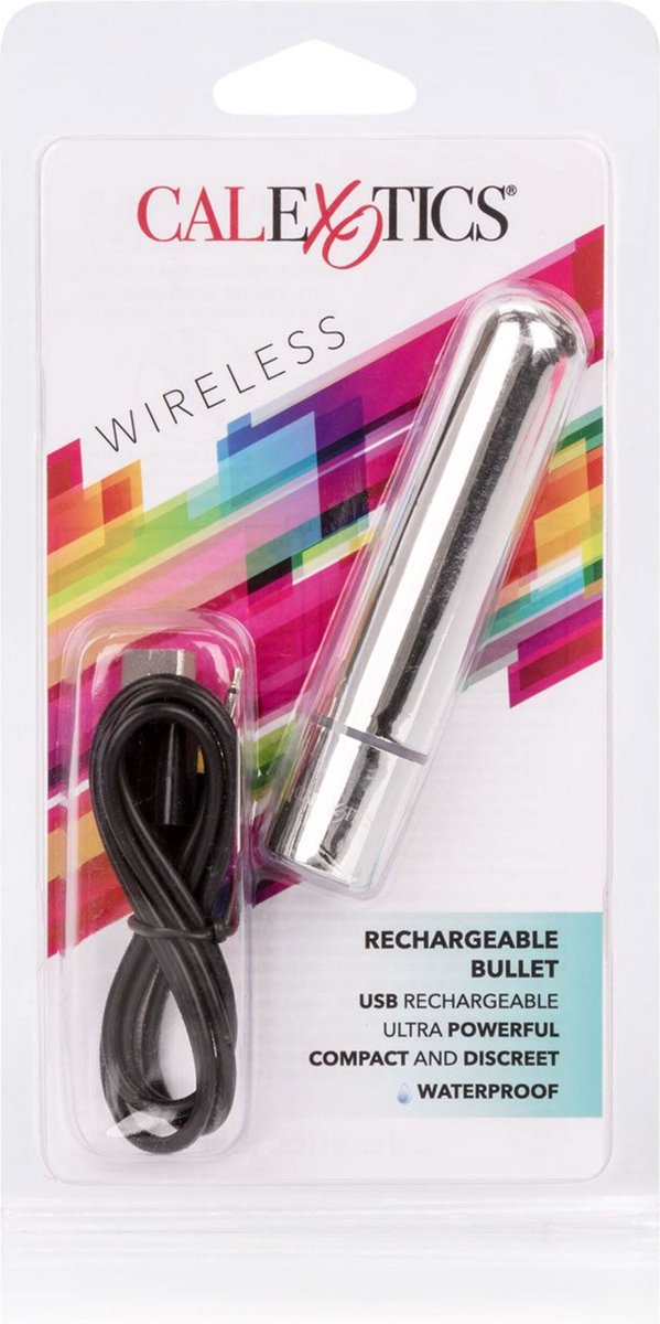 CalExotics - Rechargeable Bullet - Eggs / Bullets Zilver | bol.com