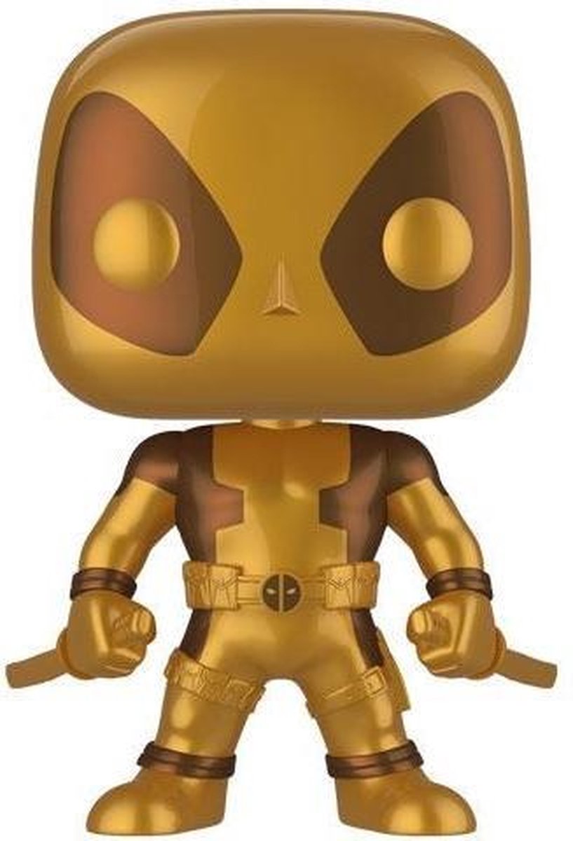 Funko Pop - Gold Deadpool Two Swords 25cm | bol.com