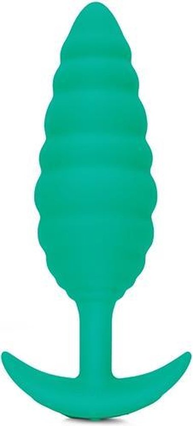 B-Vibe - Texture Plug Twist Groen | bol.com