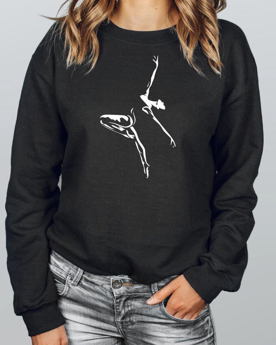 Dans Trui Comfort Dancer - zwart | DforDance dancewear | bol.com