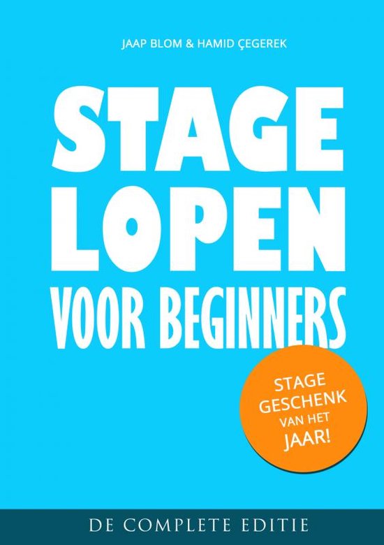 Stage lopen voor beginners, Jaap Blom | 9789462542075 | Boeken | bol