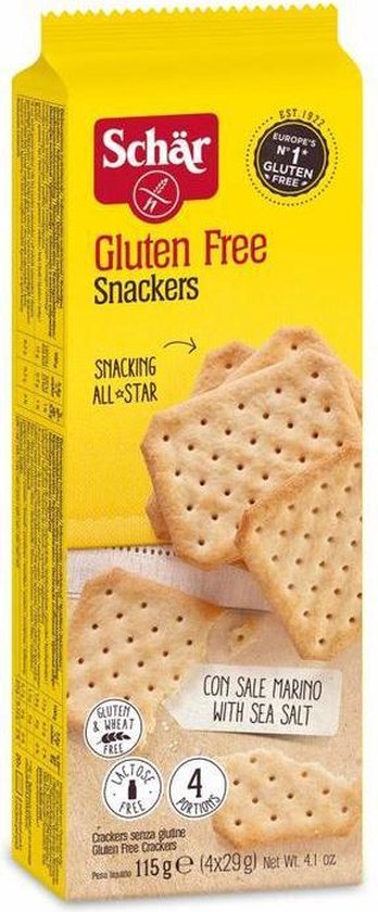Dr. Schar Snackers 115g | bol.com