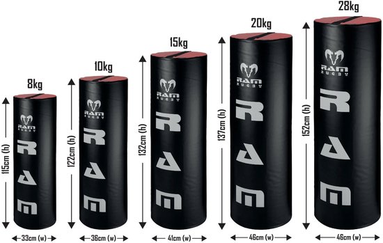 RAM Rugby - Tackle Bag - PVC - High-Density foam - Made in UK - Hoog ...