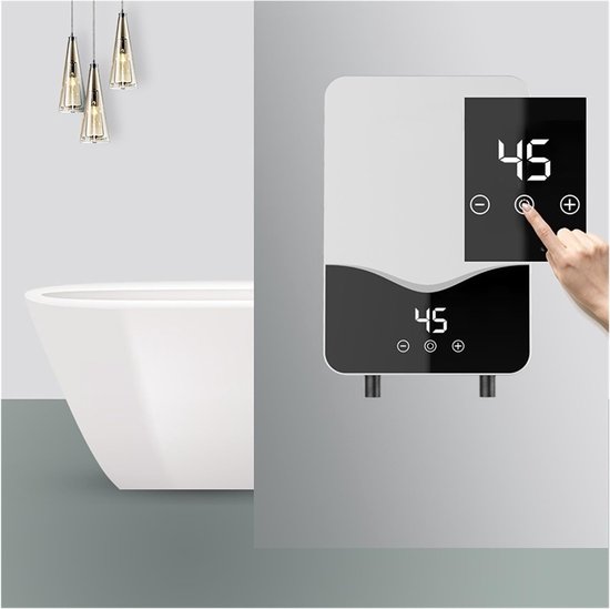 Instant Water Heater, 5500W Elektrische Boiler Instant Tankless Boiler ...
