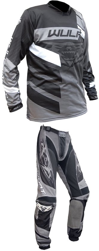 MOTORBIKE WULF MATRIX MX KIDS RACE SUIT New 2022 Motocross Quad Off ...