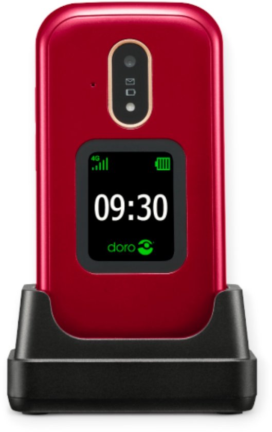Doro 7080 Eenvoudig Klaptelefoon met WhatsApp en Facebook | bol