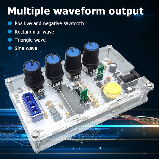 DIY Kit - MAX038 Signaal Generator DIY Kit 1Hz ~ 20MHz Functie Generator Hoge Snelheid... | bol