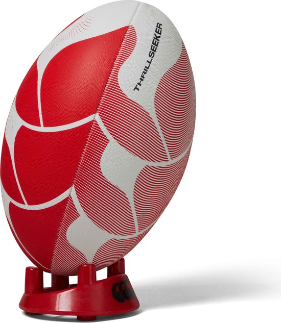 Canterbury Thrillseeker Rugby Ball Wit / Rood 4 | bol