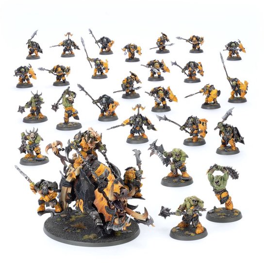 Warhammer Age of Sigmar - Ironjawz - Battleforce - Wrekkamob (89-86) | bol