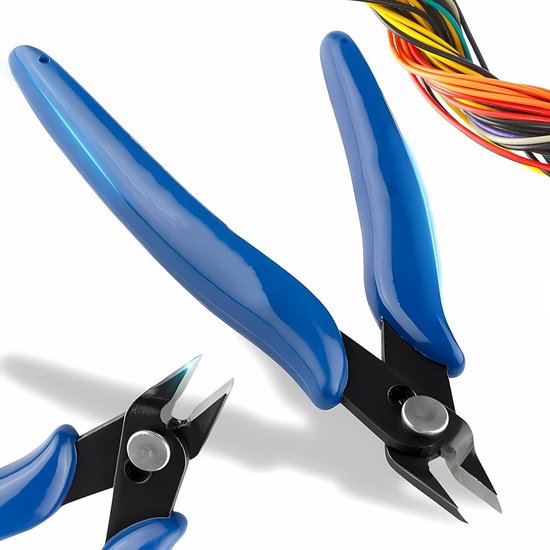 Side cutter small mini electronics wire cutter angled precision pliers ...