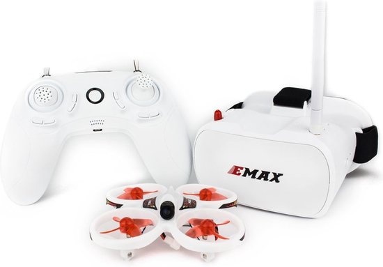 Emax EZ Pilot Beginner Indoor FPV race drone - met 5 extra accu's ...
