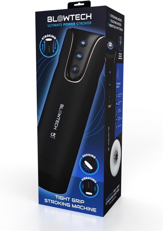 Automatische Masturbator Blowtech Tight Grip Stroking Machine | bol