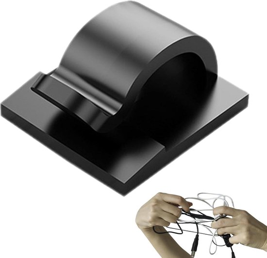 Cable Holder Clips - Multi-purpose Cable Management Clips for Nightstand Desktop Wall... | bol