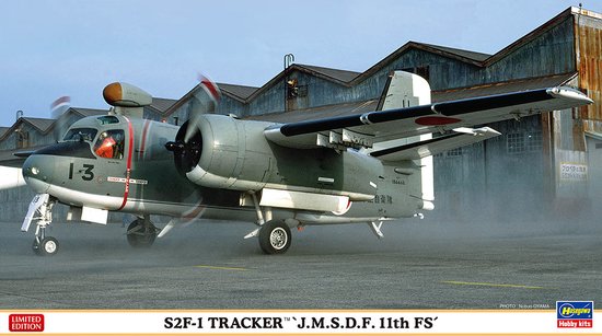 Hasegawa Modelbouwpakket Militaire voertuigen - 02472 Grumman S-2 ...