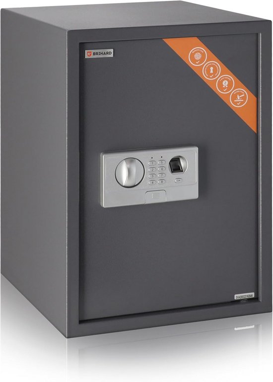 Biometrische Kluis XL - 2-in-1 Digitaal Toetsenbord en Vingerafdruk ...