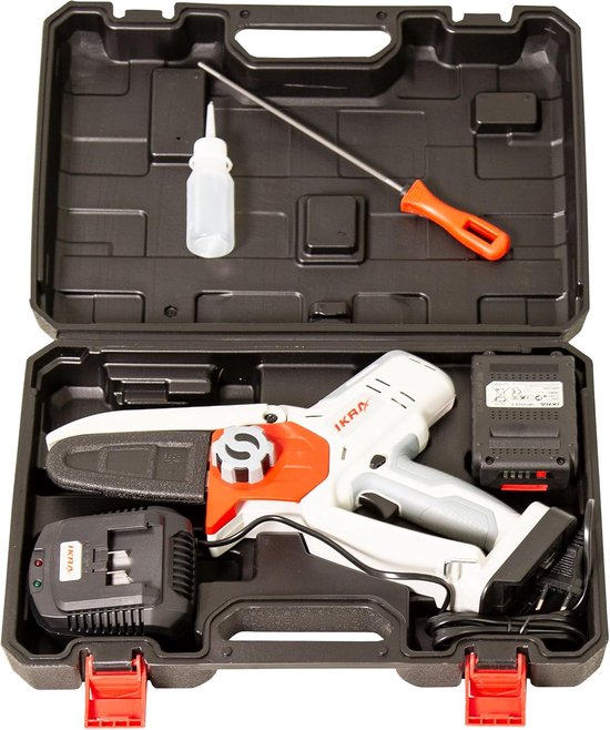 Mini Kettingzaag 20V - Compacte Accu Zaag voor Bomen en Heggen | bol