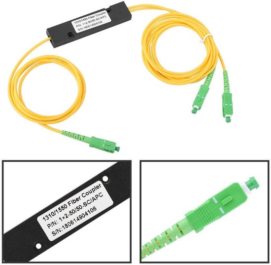 Single-mode Fiber Optic Splitter SC/UPC PCL Splitter - 1X2 PLC | bol