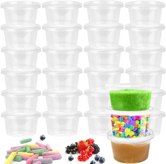 Boîtes de conservation avec couvercle - 100 ml - Boîtes de conservation ...