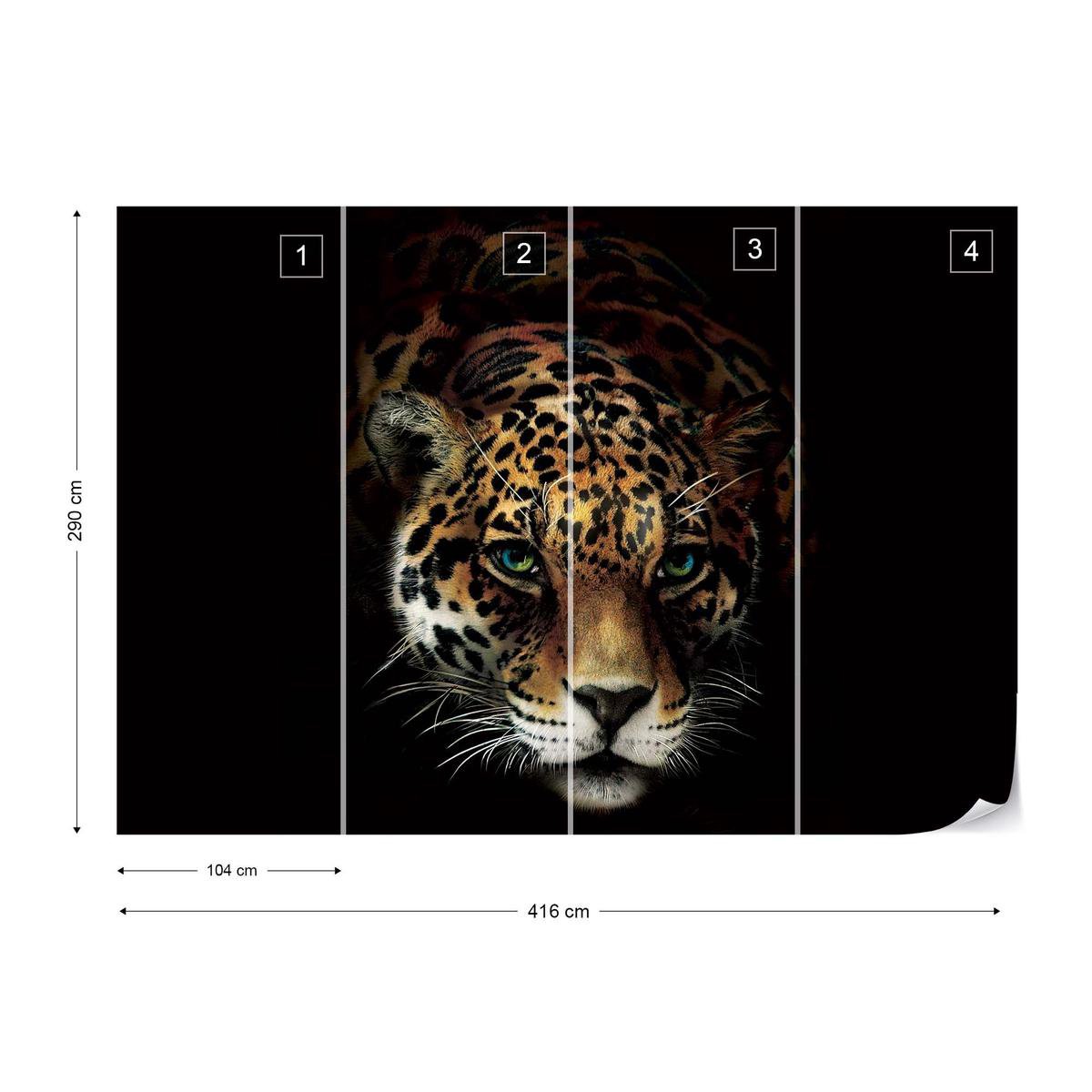 Fotobehangkoning - Behang - Fotobehang - Luipaard - Jaguar - Panter ...