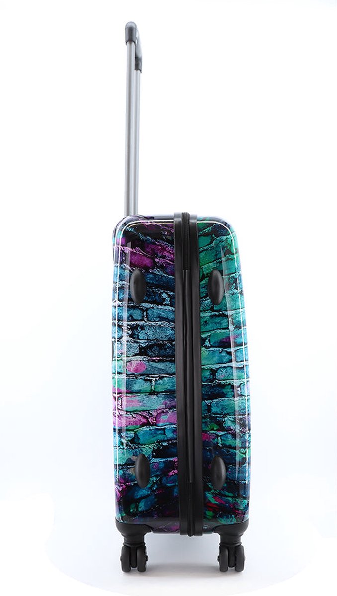 Saxoline Koffer / Reiskoffer / Trolley - 67 cm - 54 Liter - ABS ...