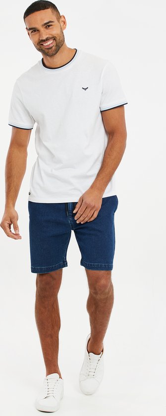 Threadbare Denim Corps Jeansshort | bol