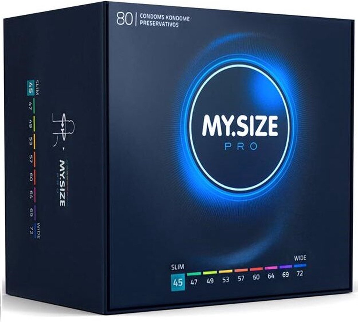 MY SIZE PRO | My Size Pro Condoms 45 Mm 80 Units | bol.com