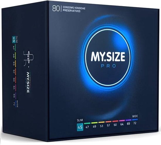 MY SIZE PRO | My Size Pro Condoms 45 Mm 80 Units | bol.com
