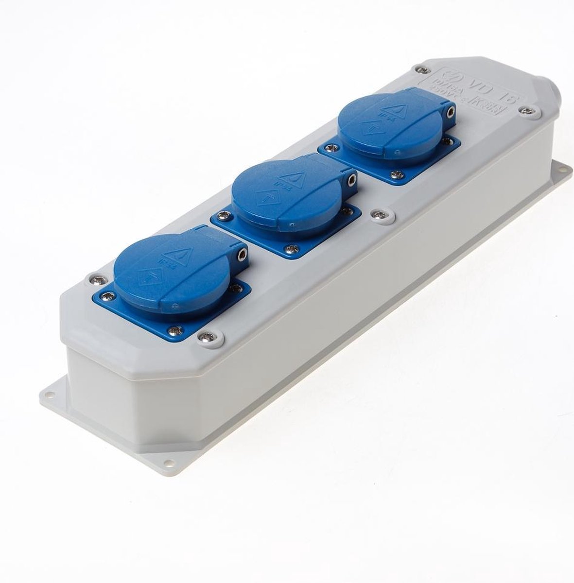 Hateha Verdeelblok 2p+a 3 delig zonder kabel | bol.com