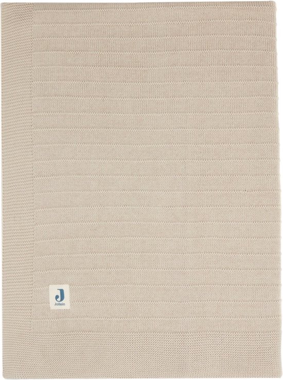 Jollein Baby Deken Wieg Pure Knit - Nougat | bol