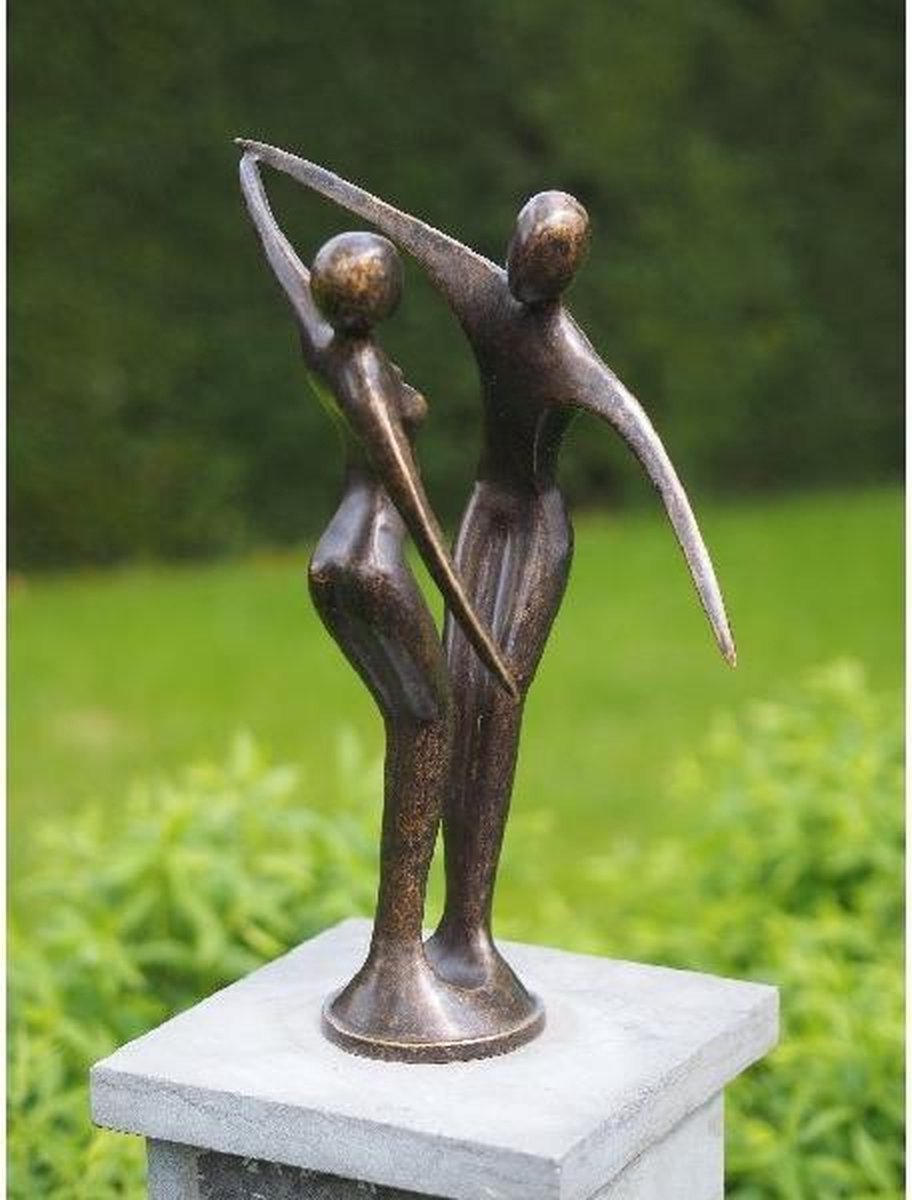 Beeld Brons Moderne Danspaar | Bronzen Beelden | Moderne Bronzen ...