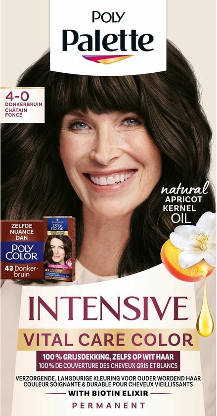 Poly Palette Vital Care 4-0 Donkerbruin | bol