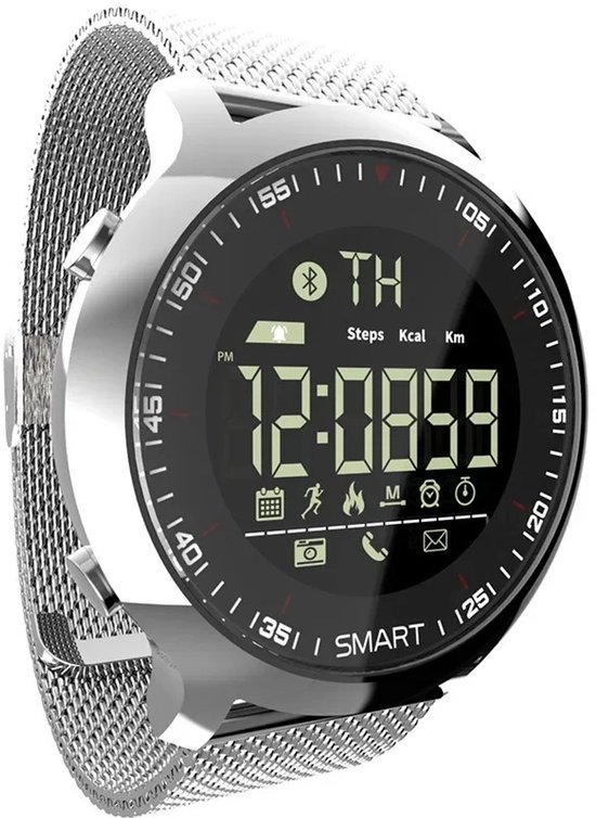 DrPhone EX18 – 1.12 Inch Smartwatch - Externe Camerabediening ...