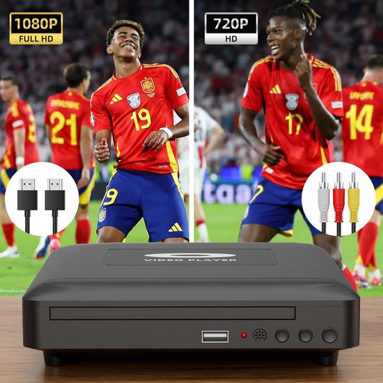 DVD Speler met HDMI - Blu Ray Spelers - Externe DVVD Speler | bol