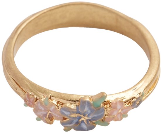 Fable England - ring - Geel - L - Hibiscus | bol