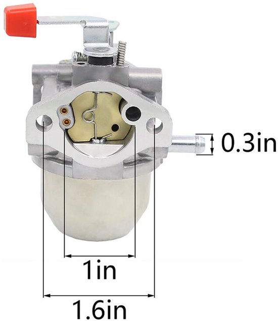 Geschikt voor Carburateur 0C1535ASRV voor 4000XL GN190 GN220 7.8HP Generator | bol