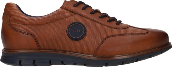 Bugatti Simone Comfort Veterschoenen Laag - cognac - Maat 44 | bol