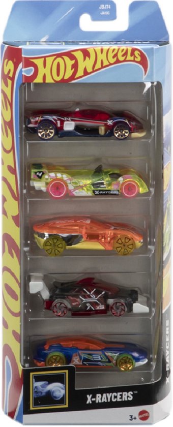 HOT WHEELS X-RACERS HW SET 5 STUKS (TURBINE SUBLIME-FORWARD FORCE ...