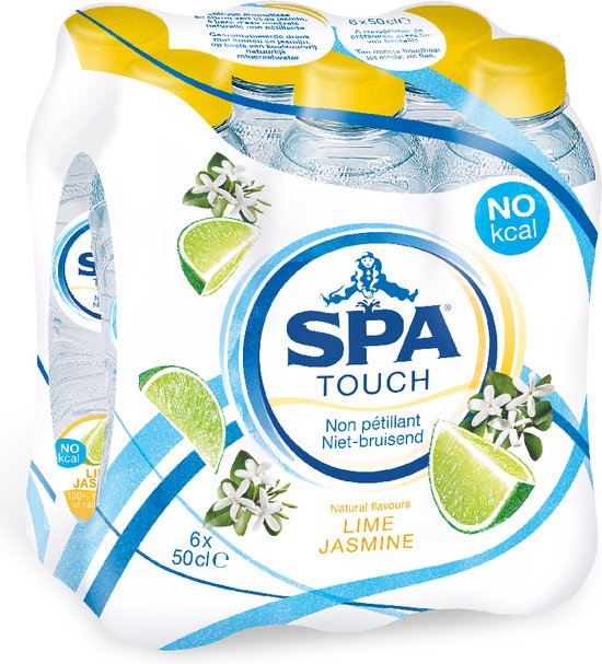 Water spa touch lime jasmin 0 - 5l - 6 stuks | bol