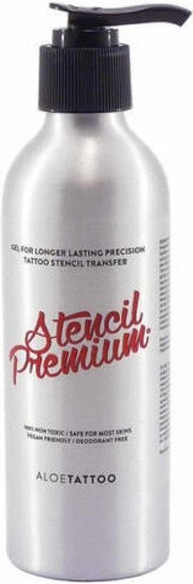Stencil Premium AloeTattoo 220 ml. Stencil Gel | Tattoo Transfer Gel ...