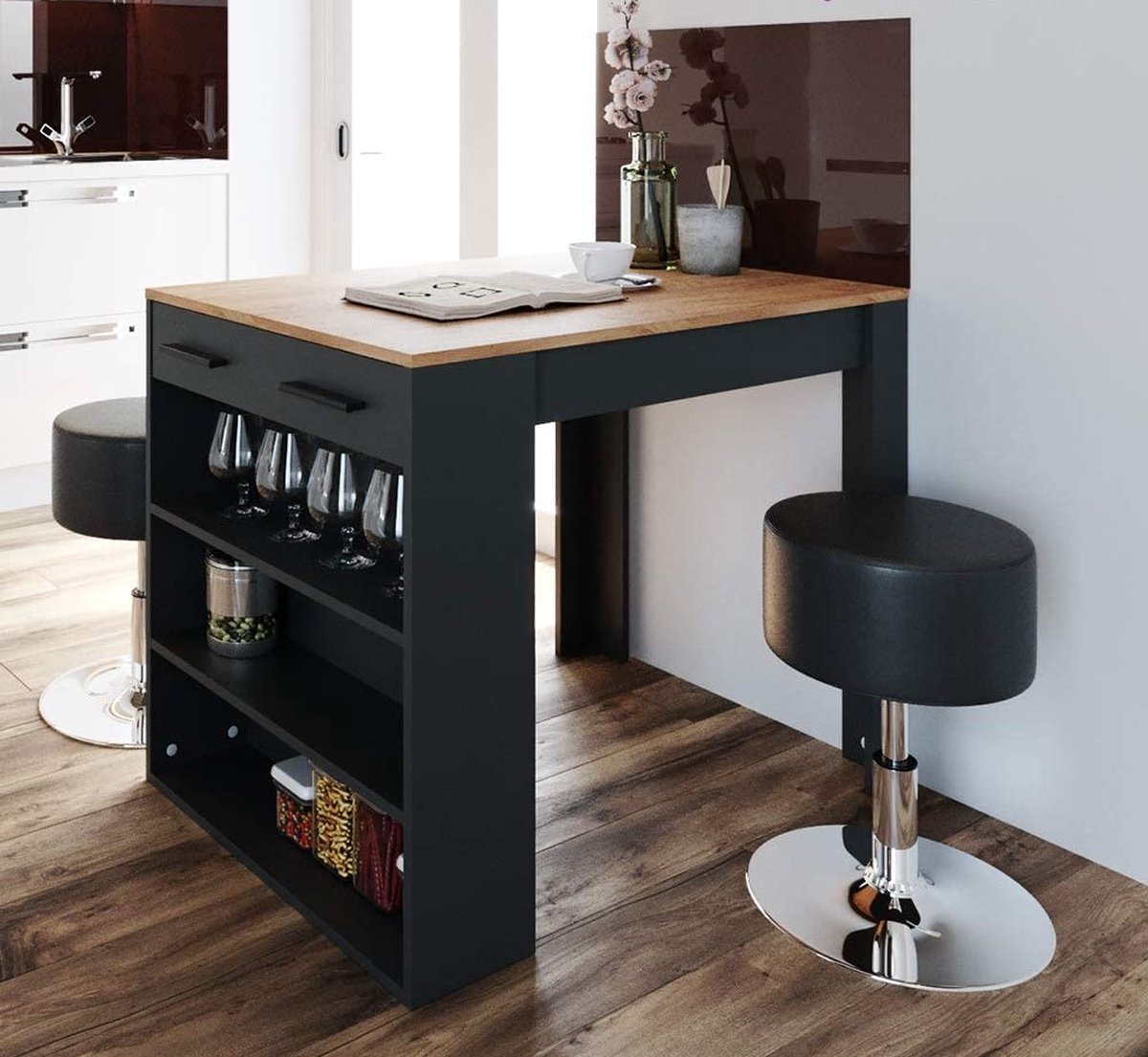 Kitchyluxor - Bartafel - Eettafel - Keukentafel – Keuken Bartafels ...