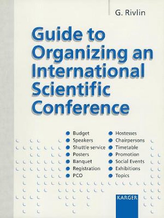 Guide to Organizing an International Scientific Conference ...