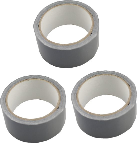 GS Duct tape 3 rollen x 12 meter - Ducttape 48mm | bol
