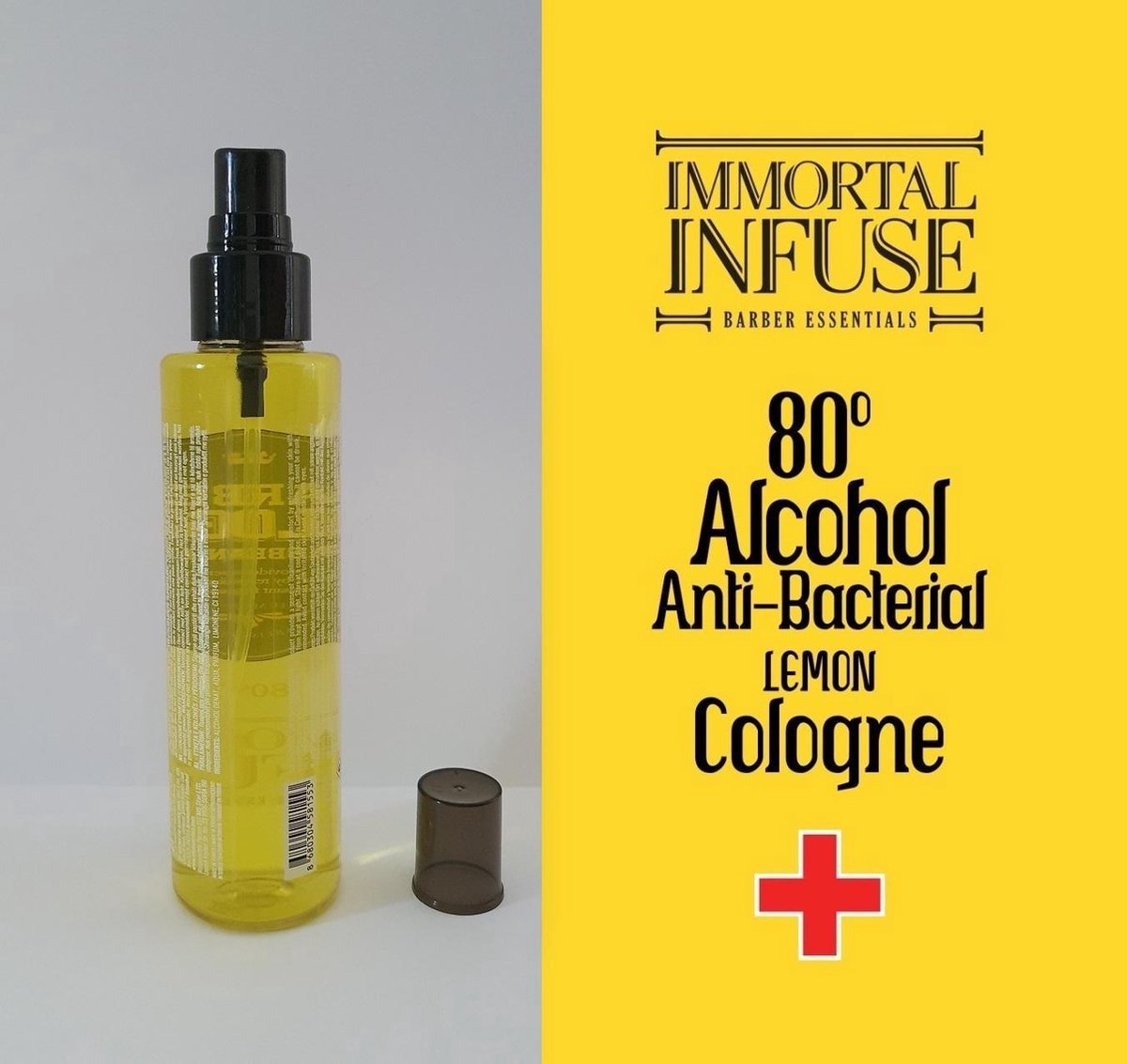 Eau de Cologne Citroen (Lemon) Spray 150 ml 80% Alcohol - Traditioneel ...