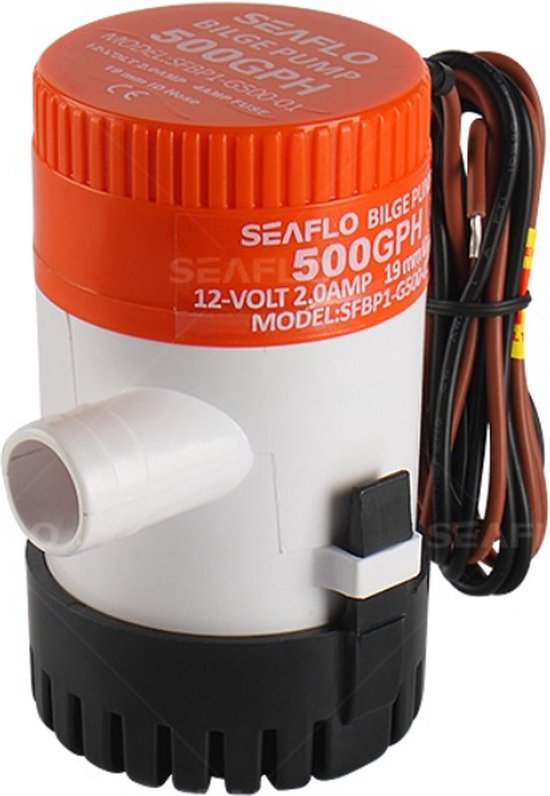 Seaflo Bilgepomp 24volt - Lenspomp - Waterpomp - 47liter per minuut ...