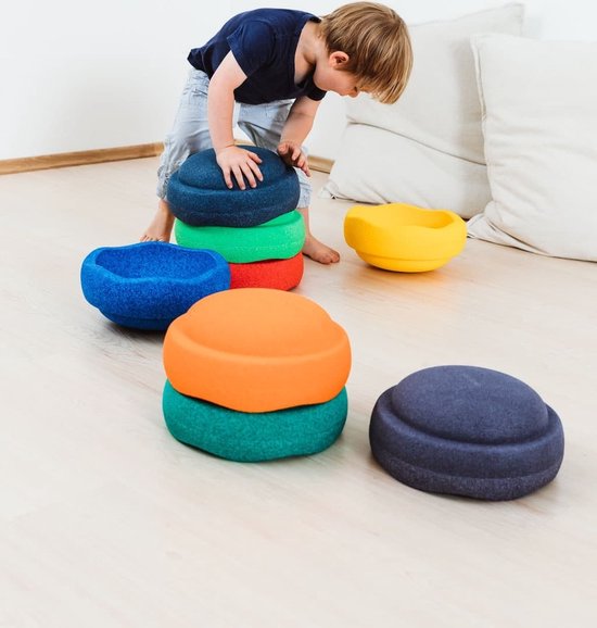 Stapelstein Original Rainbow Classic - Stapelstenen voor 1+ - 6 stenen ...