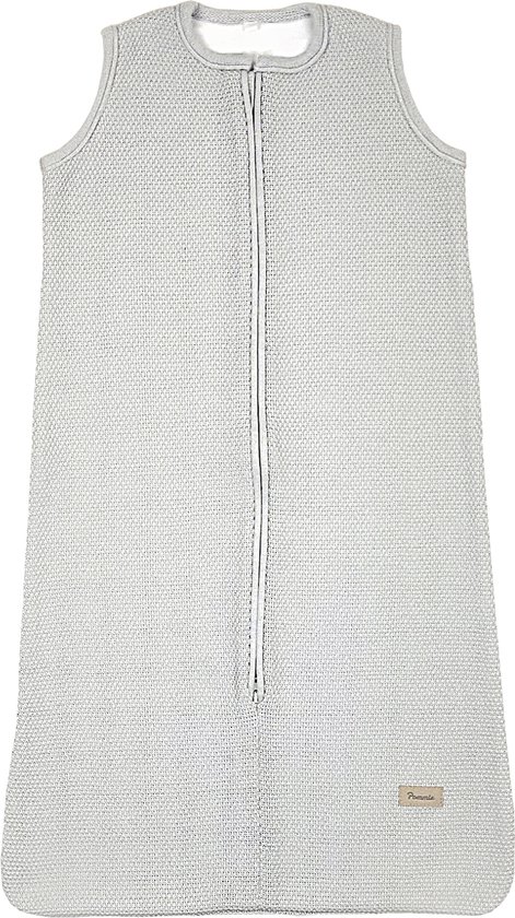 Pommie Baby Slaapzak - Lichtgrijs - 70cm - Gebreid | bol.com
